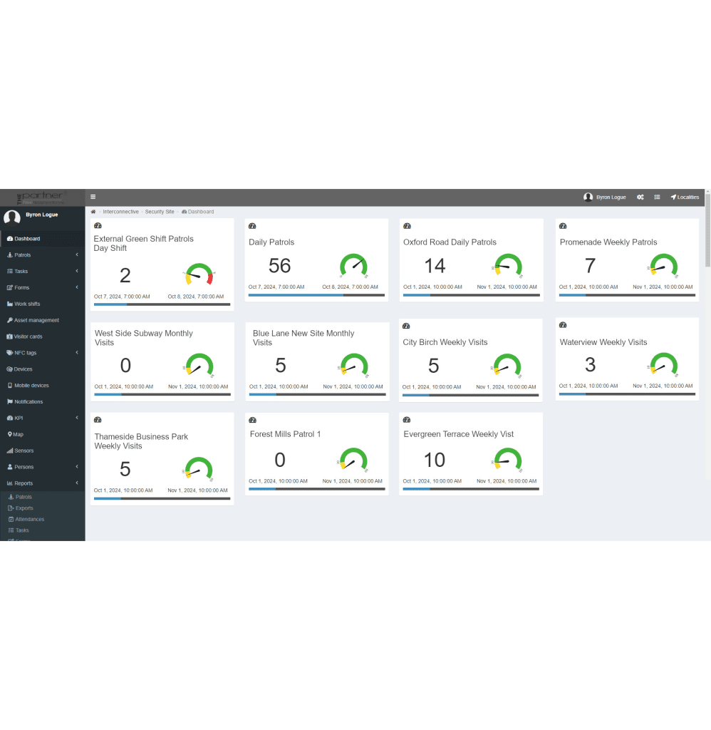 Real Time Guard Tour System | The Partner Online Patrol System