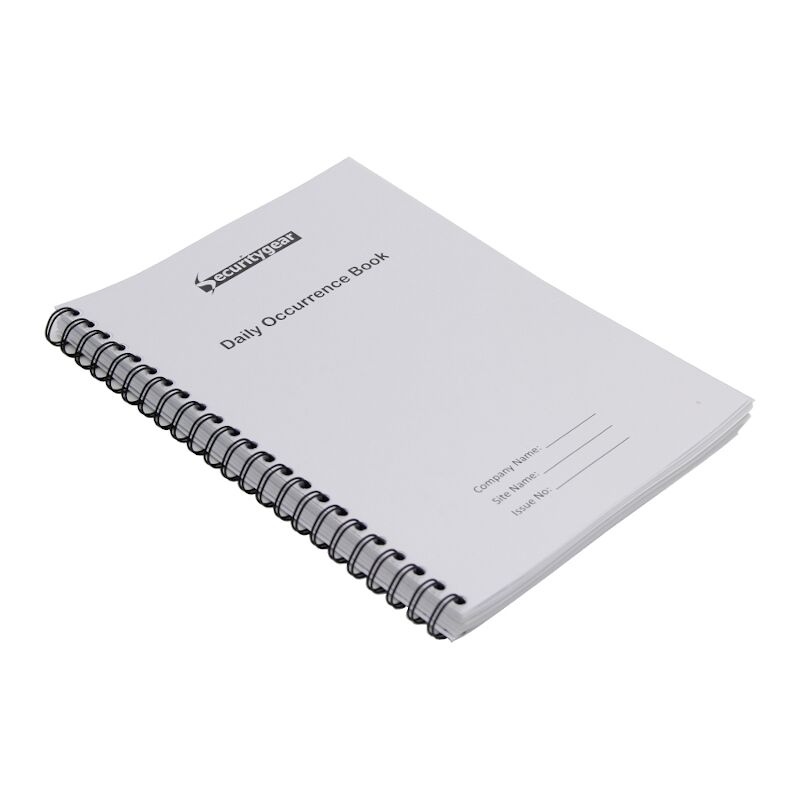 Daily Occurrence Book | 200 Page A4 Security Log Book | DOB