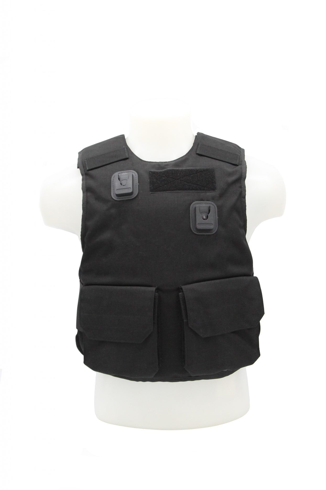 Carbon Fibre Body Armour | PPSS | Black Overt Stab Vest | KR1 SP1