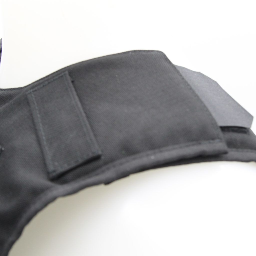 Carbon Fibre Body Armour | PPSS | Black Overt Stab Vest | KR1 SP1