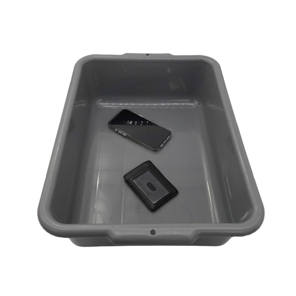Security Search Tray | Inspection Trays | Airport Screening | 23 Litre